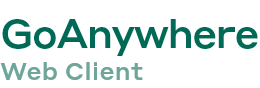 GoAnywhere Web Client - Login